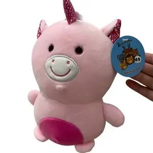 Calplush | Toys | Calplush Pink Unicorn Baby Toy Animal Pals Plush ...